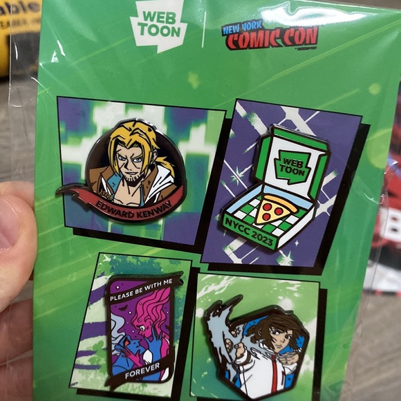 Webtoon | Accessories | Nycc 223 Exclusive Pins Assassins Creed New ...